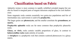 Ch 02 igneous classification | PPT