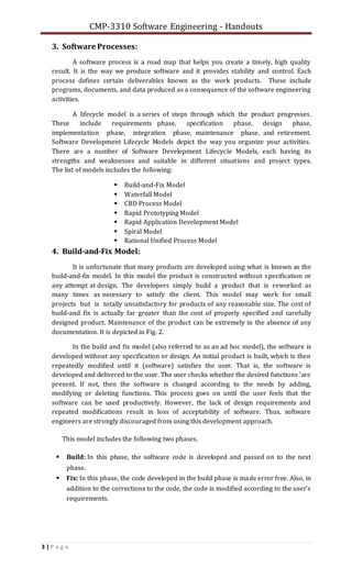 Ch 02 s.e software process models 1 | DOCX