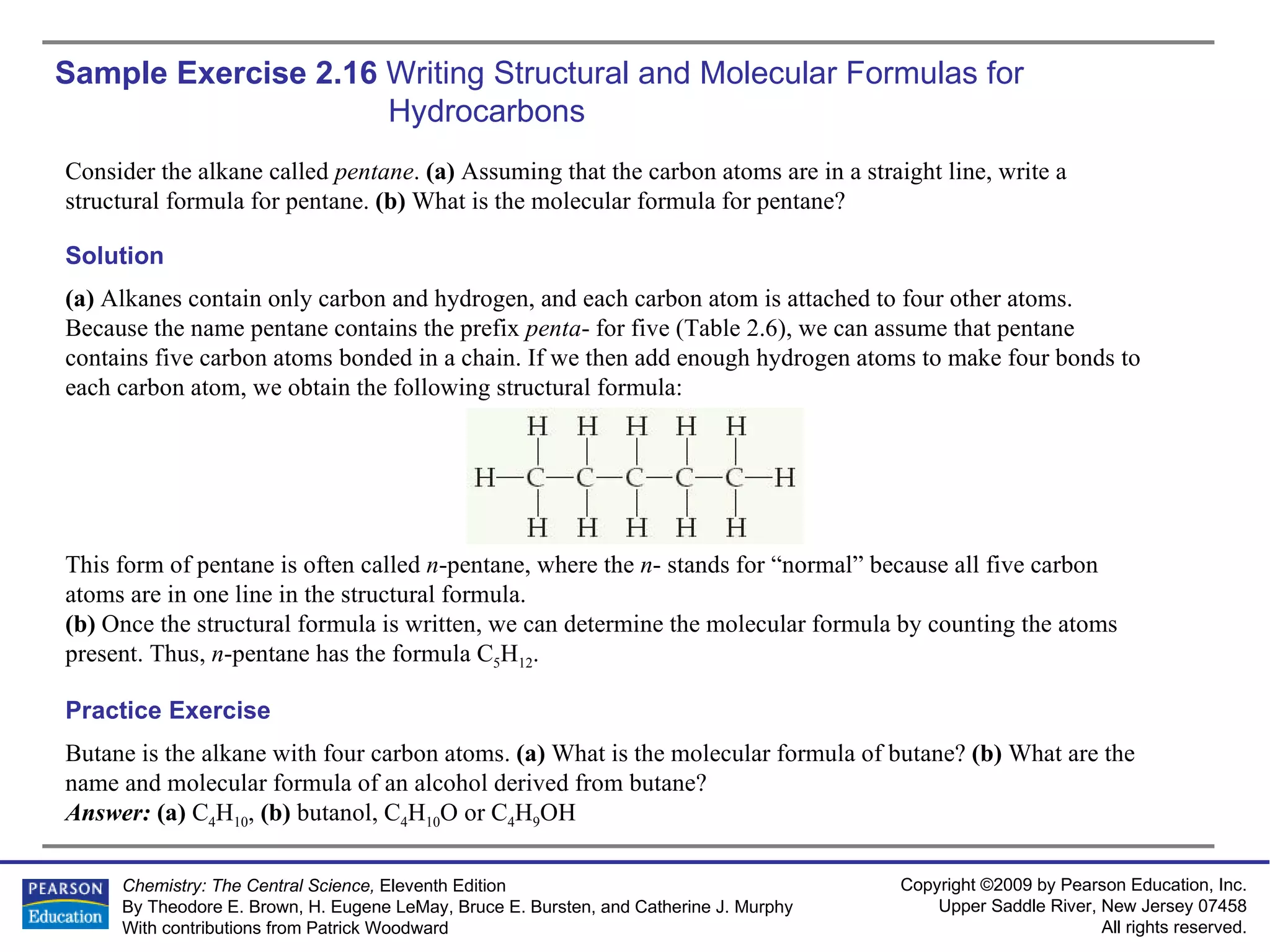 AP Chem Chapter 2 Sample Exercises | PPT