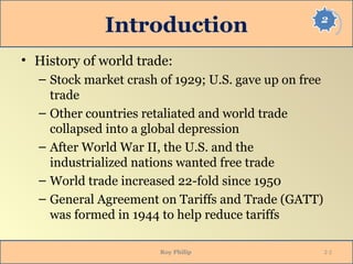 CH 02; THE DYNAMIC ENVIRONMENT OF INTERNATIONAL TRADE.ppt