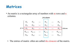 Linear Algebra Ch 2 Matrix Multiplication | PPTX