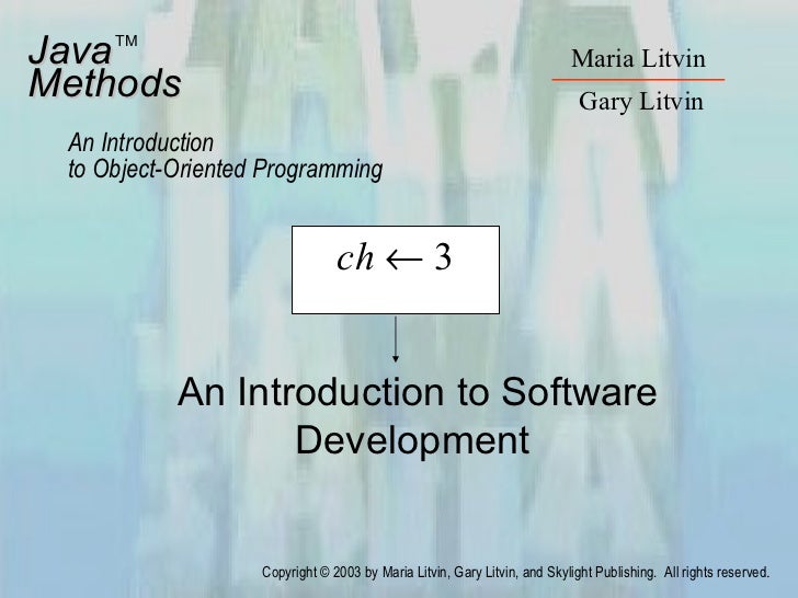 Introduction to Software Development Introduction to Software Development