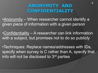 Ch03 Ethics and Criminal Justice Research | PPTX