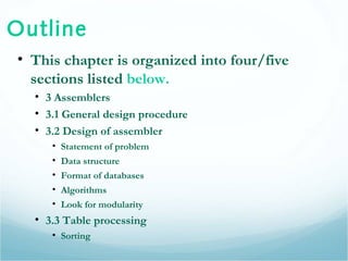 Assemblers: Ch03 | PPT