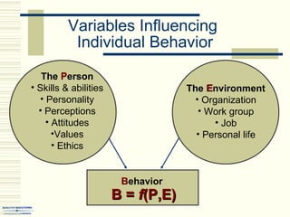 Personality and perception | PPT