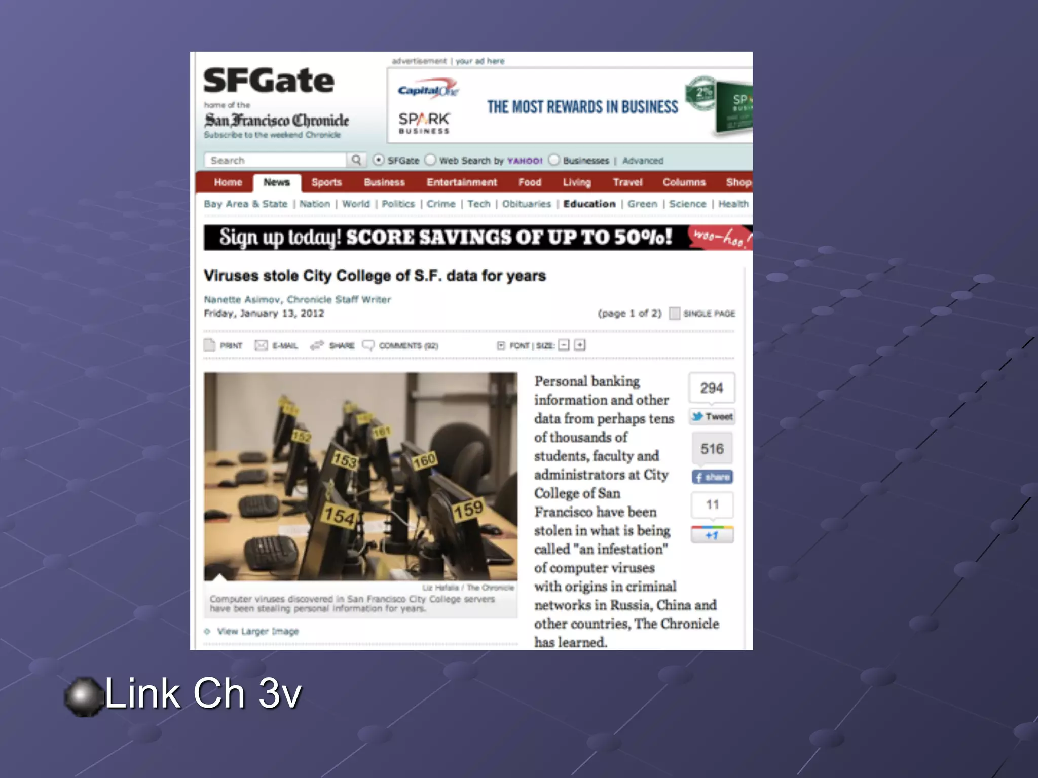 CNIT 123: Ch 3: Network and Computer Attacks | PDF