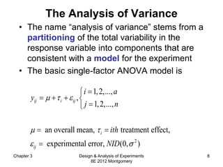 analysis of variance ch03.ppt