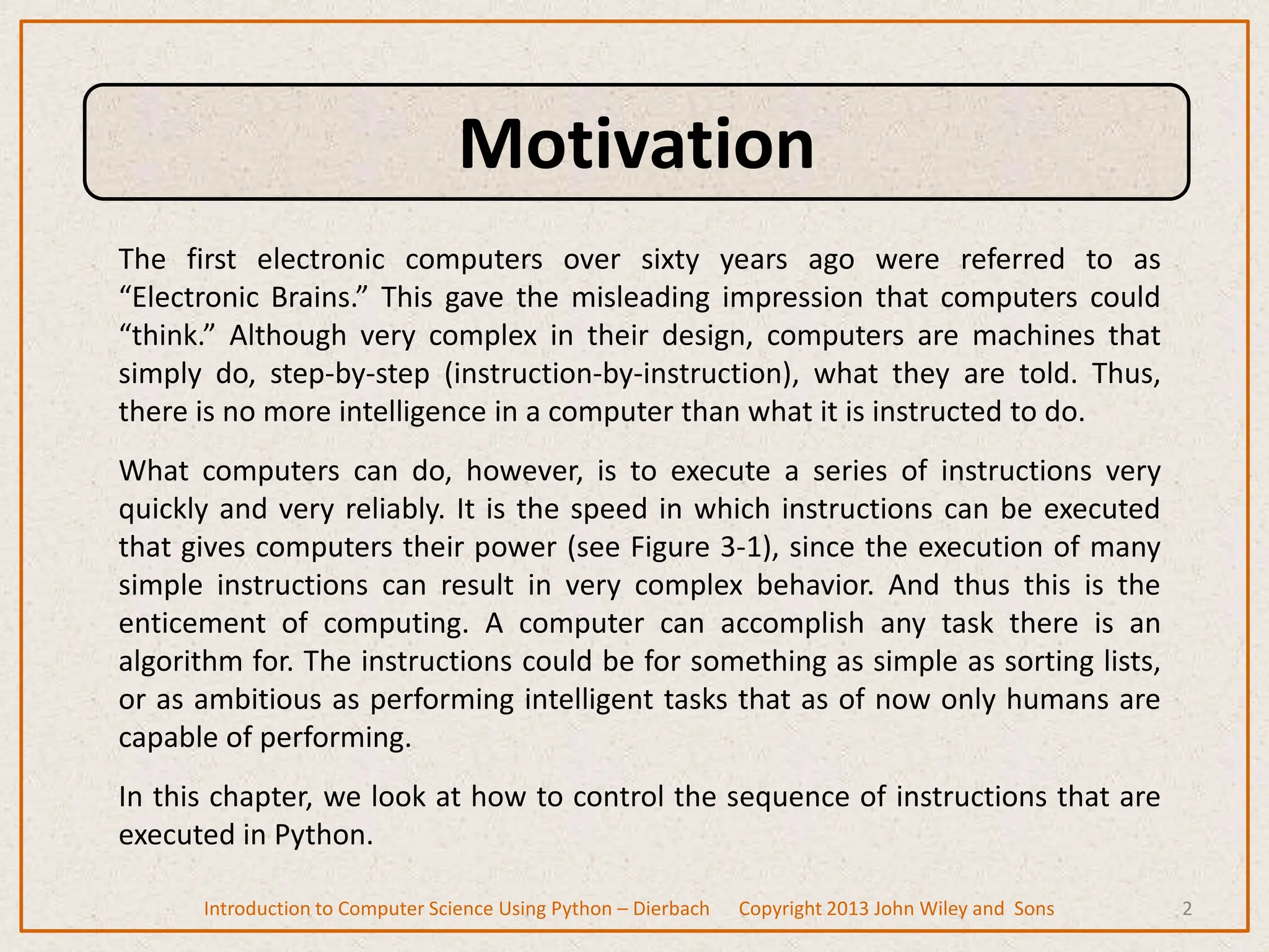 Control Structures In Python Programming Ppt