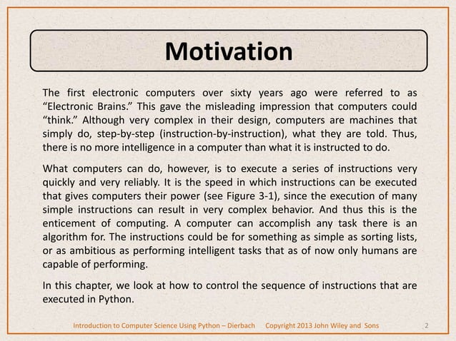 Control Structures In Python Programming Ppt