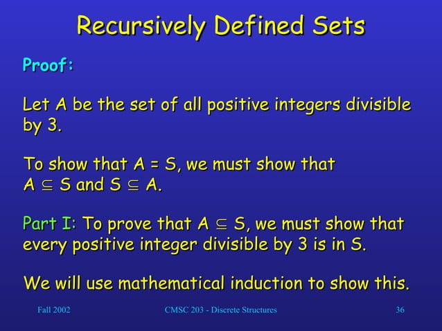 Sequences, mathematical induction and recursion | PPT | Programming ...