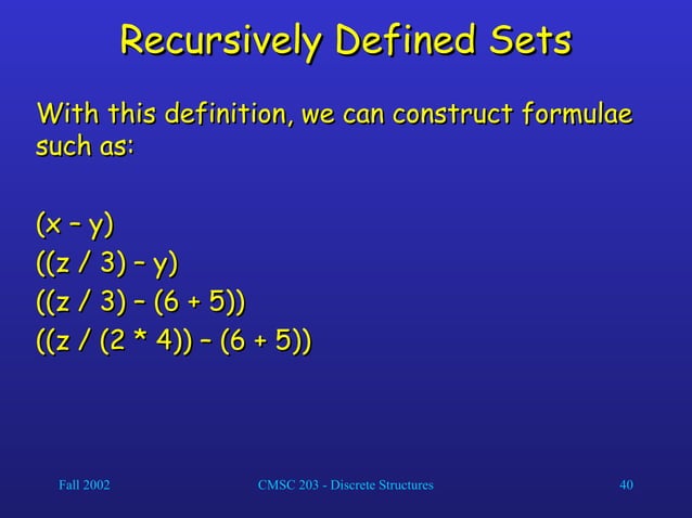 Sequences, mathematical induction and recursion | PPT | Programming ...