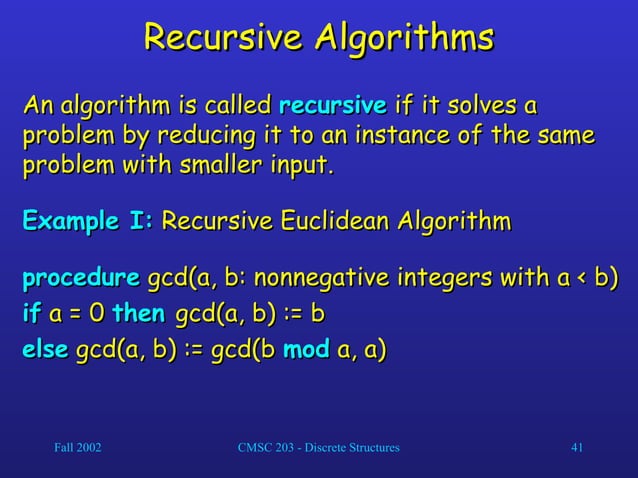 Sequences, mathematical induction and recursion | PPT | Programming Languages | Computing