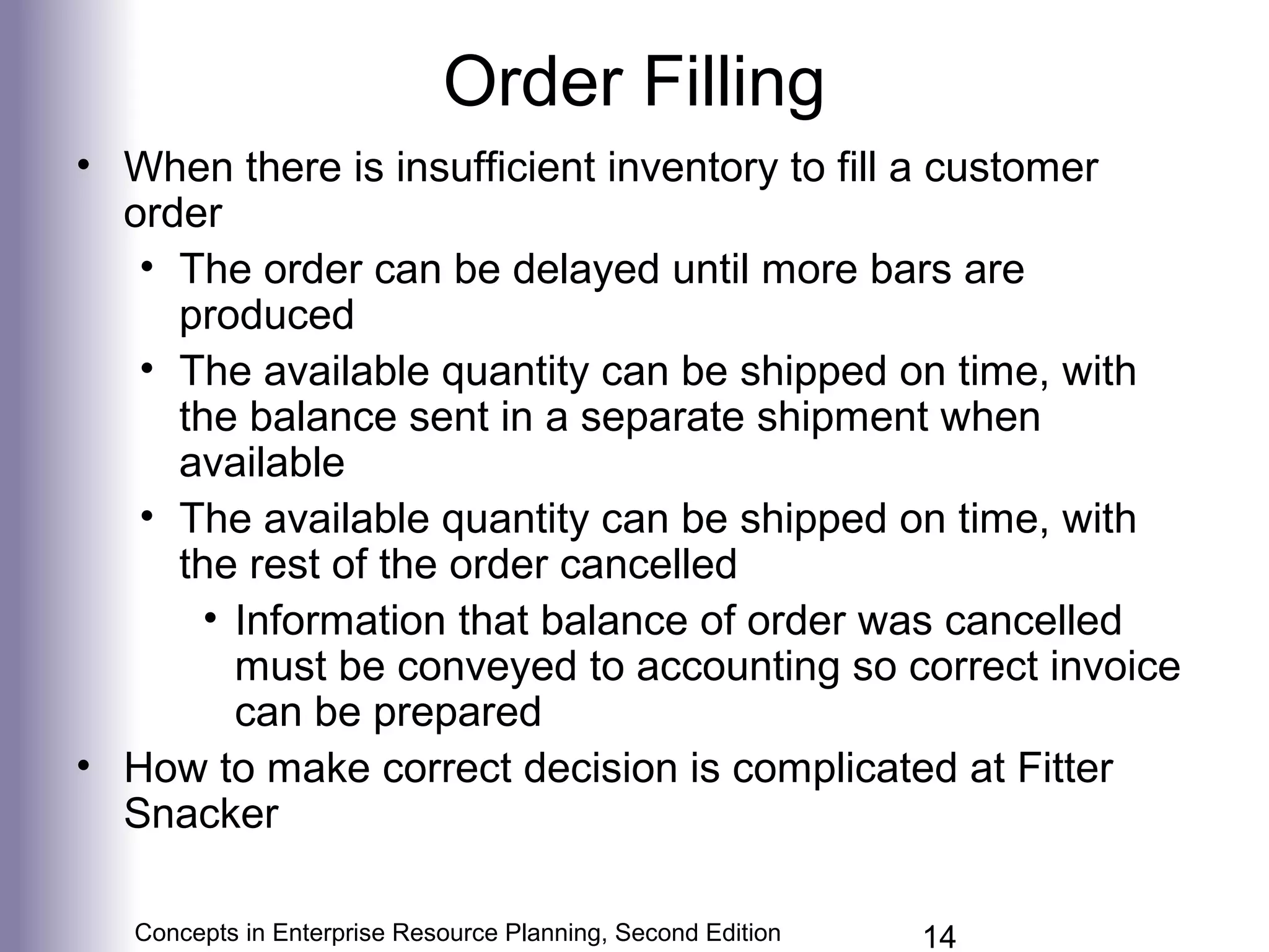 Chapter 3: Marketing Information Systems and the Sales Order Process | PPT