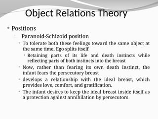 Object Relations Theory Melanie Klein (1).ppt