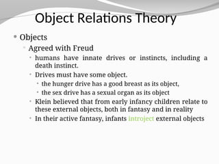 Object Relations Theory Melanie Klein (1).ppt