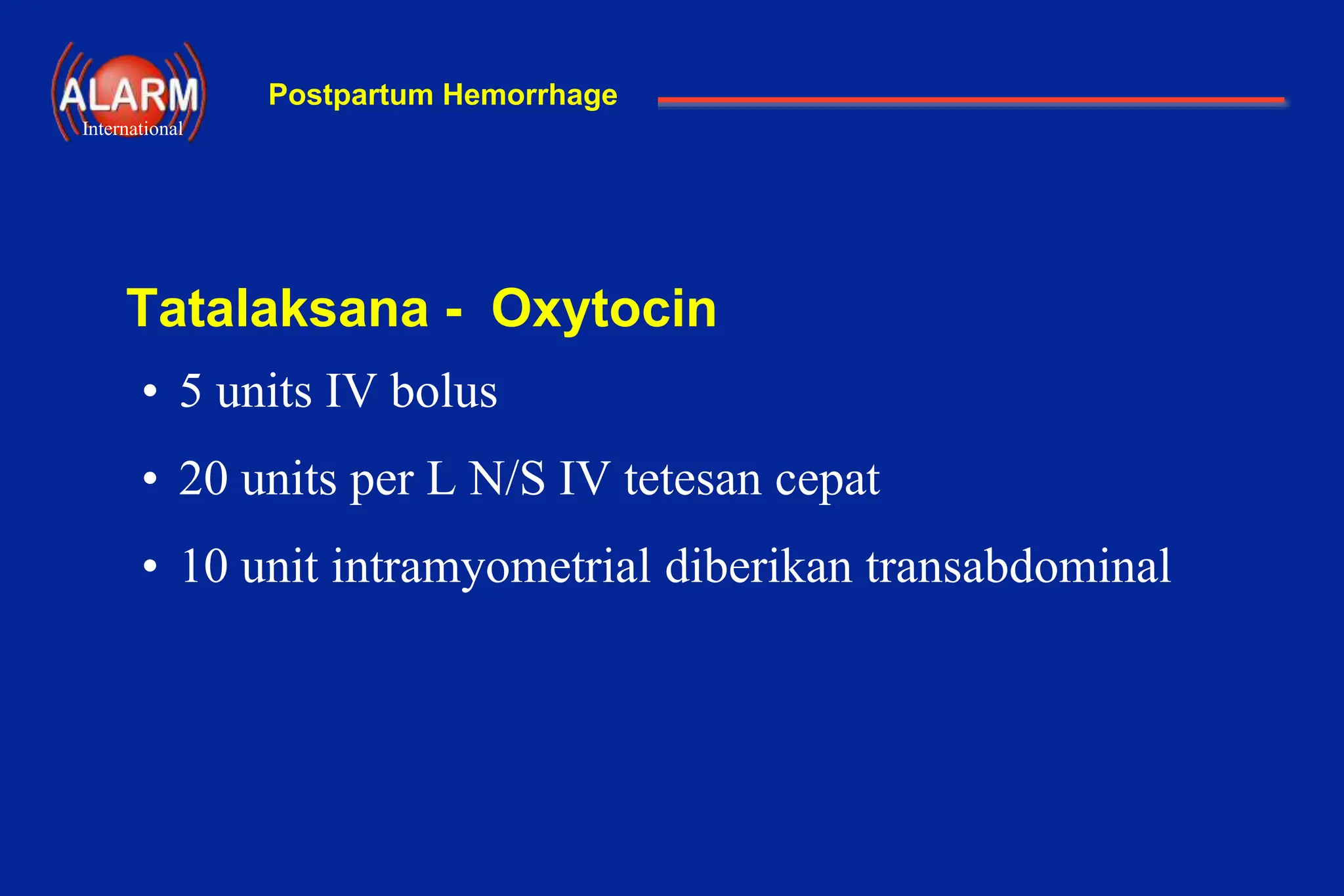 Perdarahan Obstetrik dalam kebidanaaaaaan | PPT