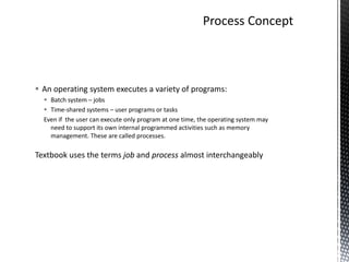 Ch03- PROCESSES.ppt | Operating Systems | Computer Software and Applications