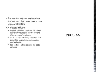 Ch03- PROCESSES.ppt | Operating Systems | Computer Software and Applications