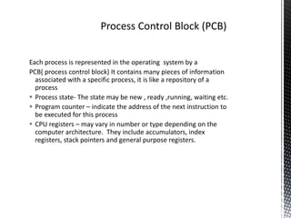 Ch03- PROCESSES.ppt | Operating Systems | Computer Software and Applications