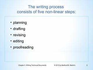 Chapter 3: Writing Technical Documents | PPT