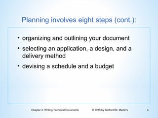 Chapter 3: Writing Technical Documents | PPT