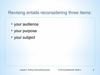 Chapter 3: Writing Technical Documents | PPT