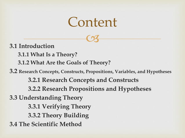 Theory building | PPT | Physics | Science