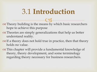 Theory building | PPT