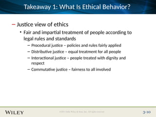 chapter 2 Ethics and social responsibility | PPT