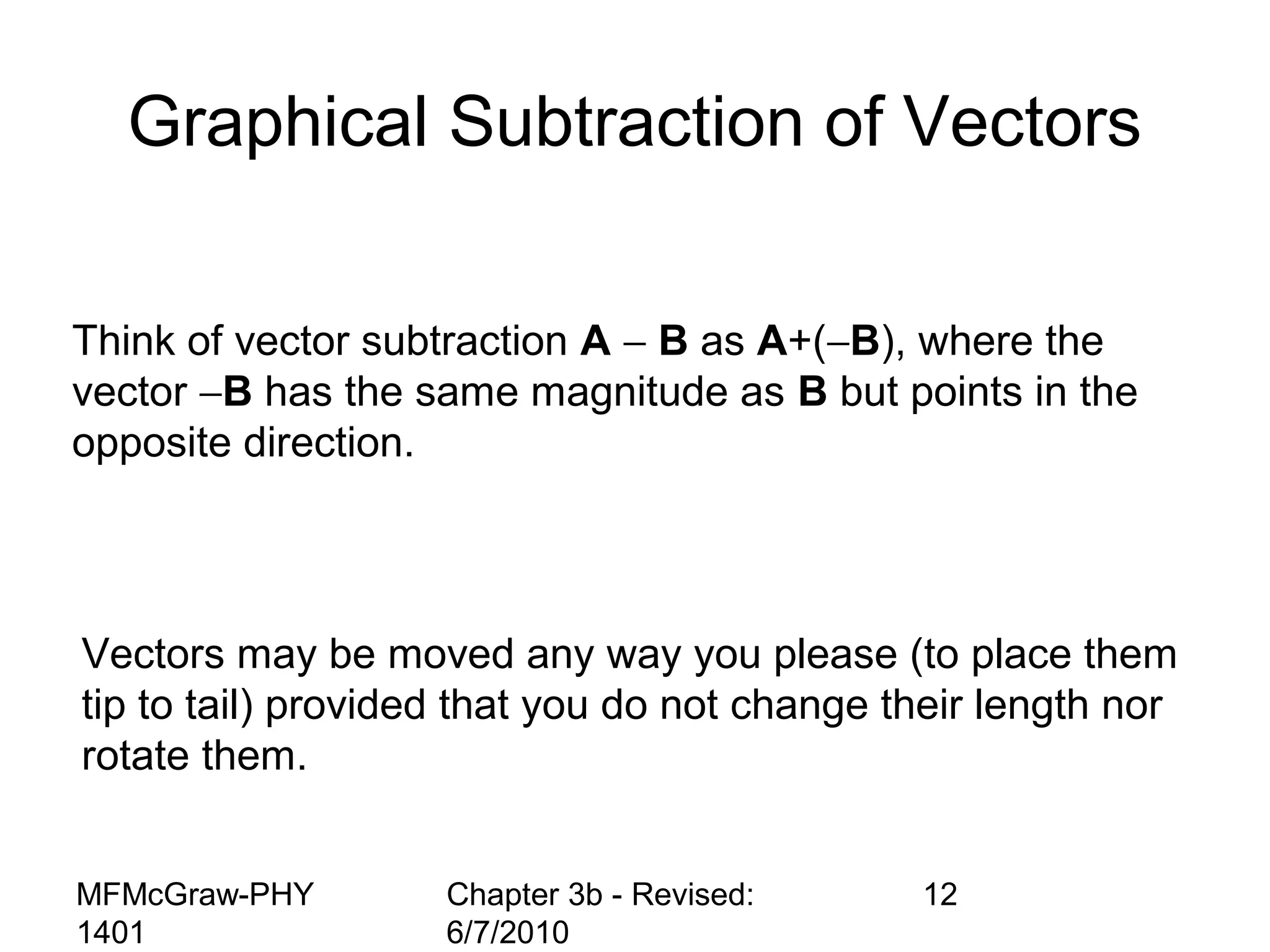 Ch 03b motion in a plane | PPT