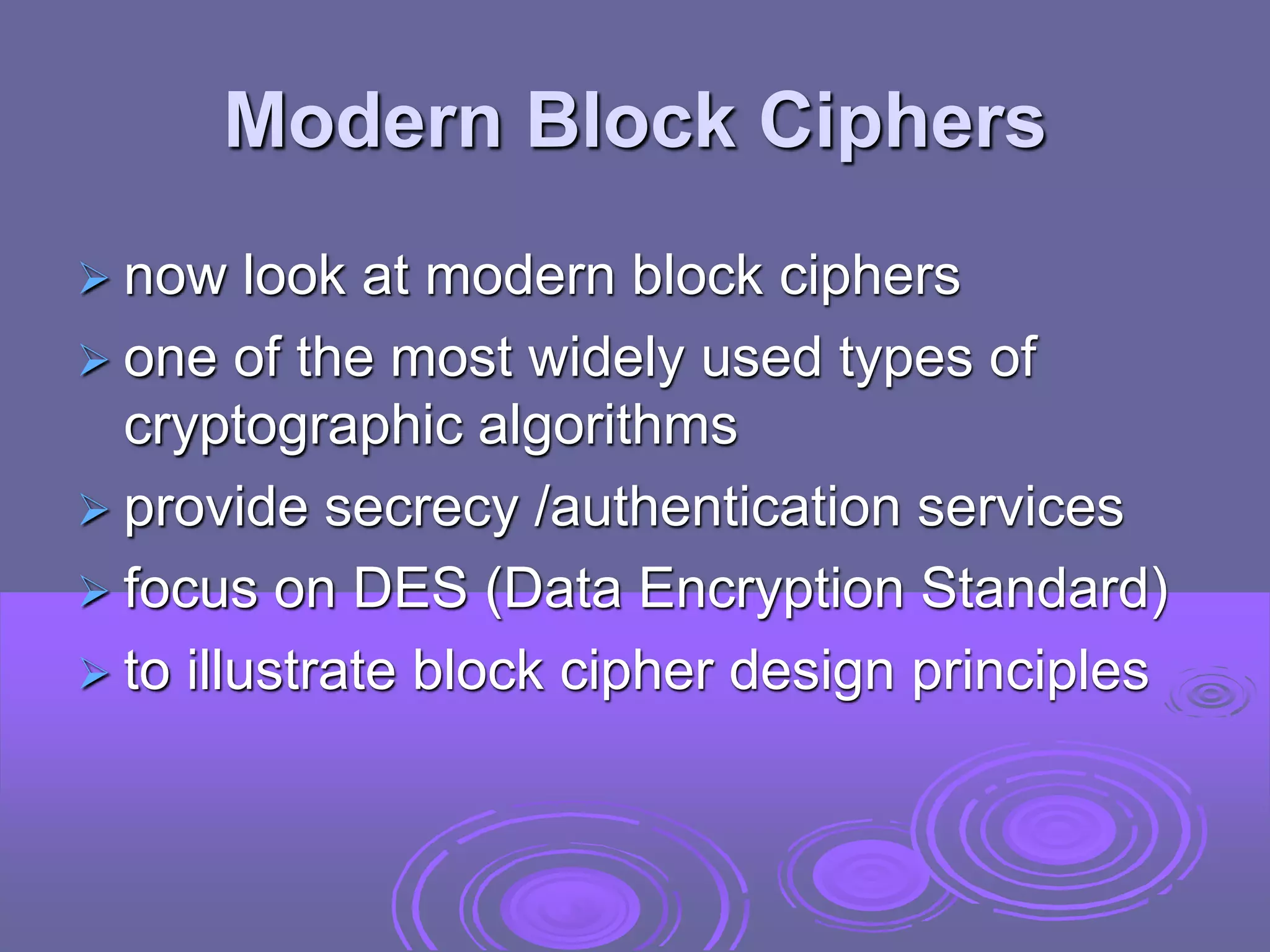 ch03_block_ciphers_nemo (2) (1).ppt | Programming Languages | Computing