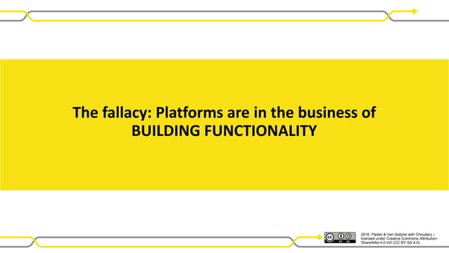 Platform Revolution: Ch 03 -- Architecture & Design | PPT | Free Download