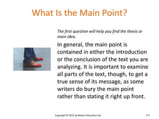 Ch03 critical thinking | PPT