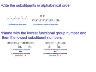 Chapter 3 Alkenes: Structures, Nomenclature, and an Introduction to Reactivity Thermodynamics ...