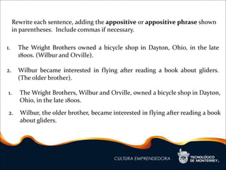 Ch 03 (prepositional phrases, appositives, verbals) ppp | PPT