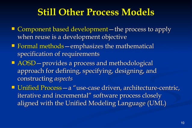 Ch03 Prescriptive Process Models Ppt Computing Technology And Computing