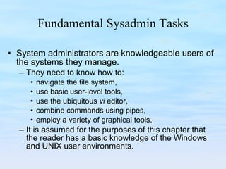Ch03 system administration | PPT
