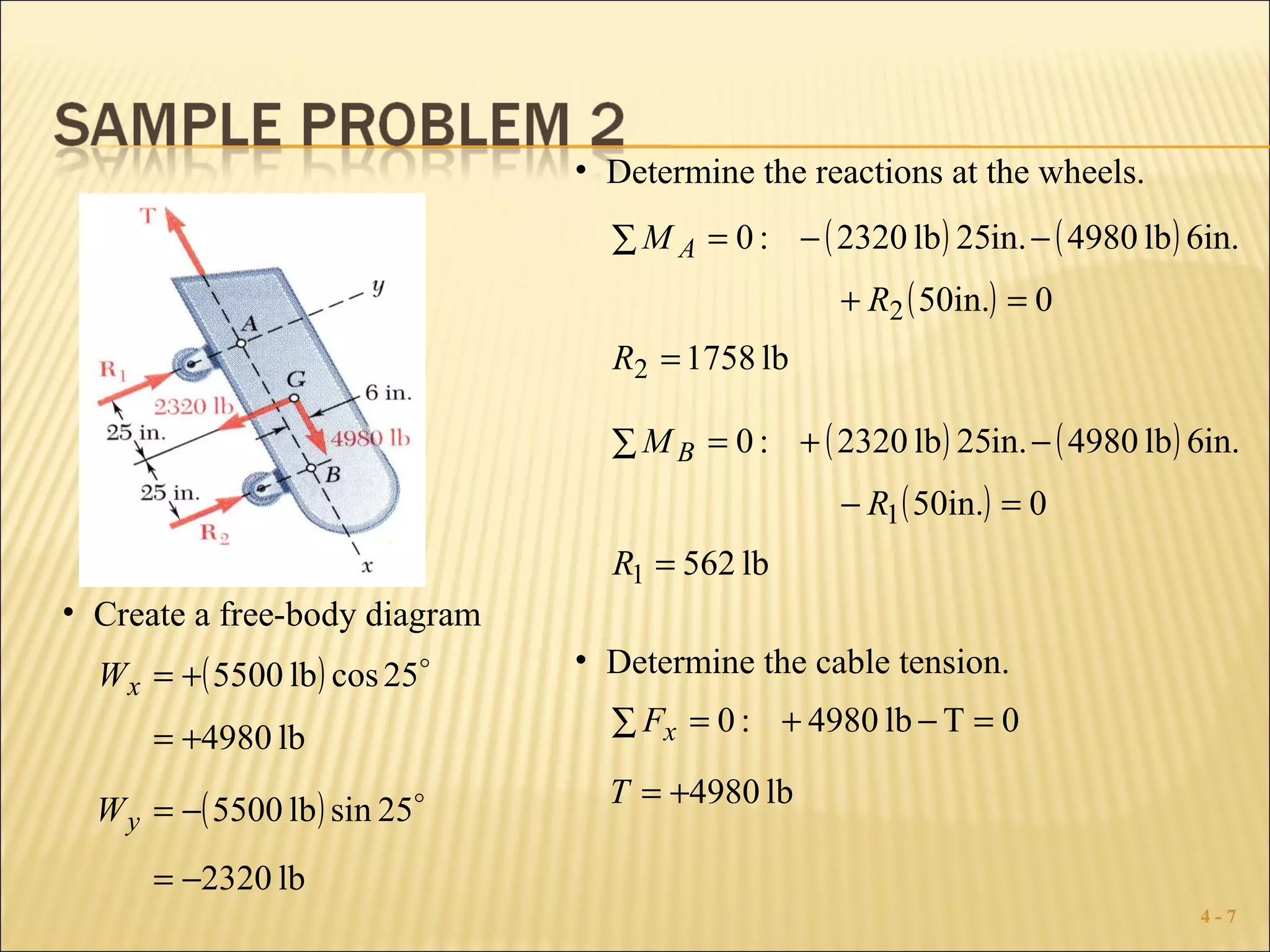 MECHANICS ENGINEERING - Equilibrium | PPT