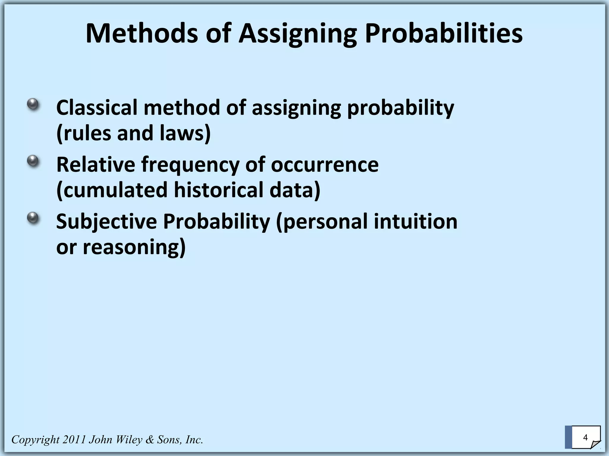 Ch04 Probability | PPT