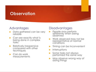 System Analysis Fact Finding Methods | PPTX