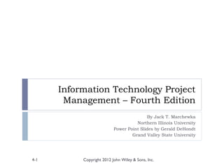 IT project management | PPT