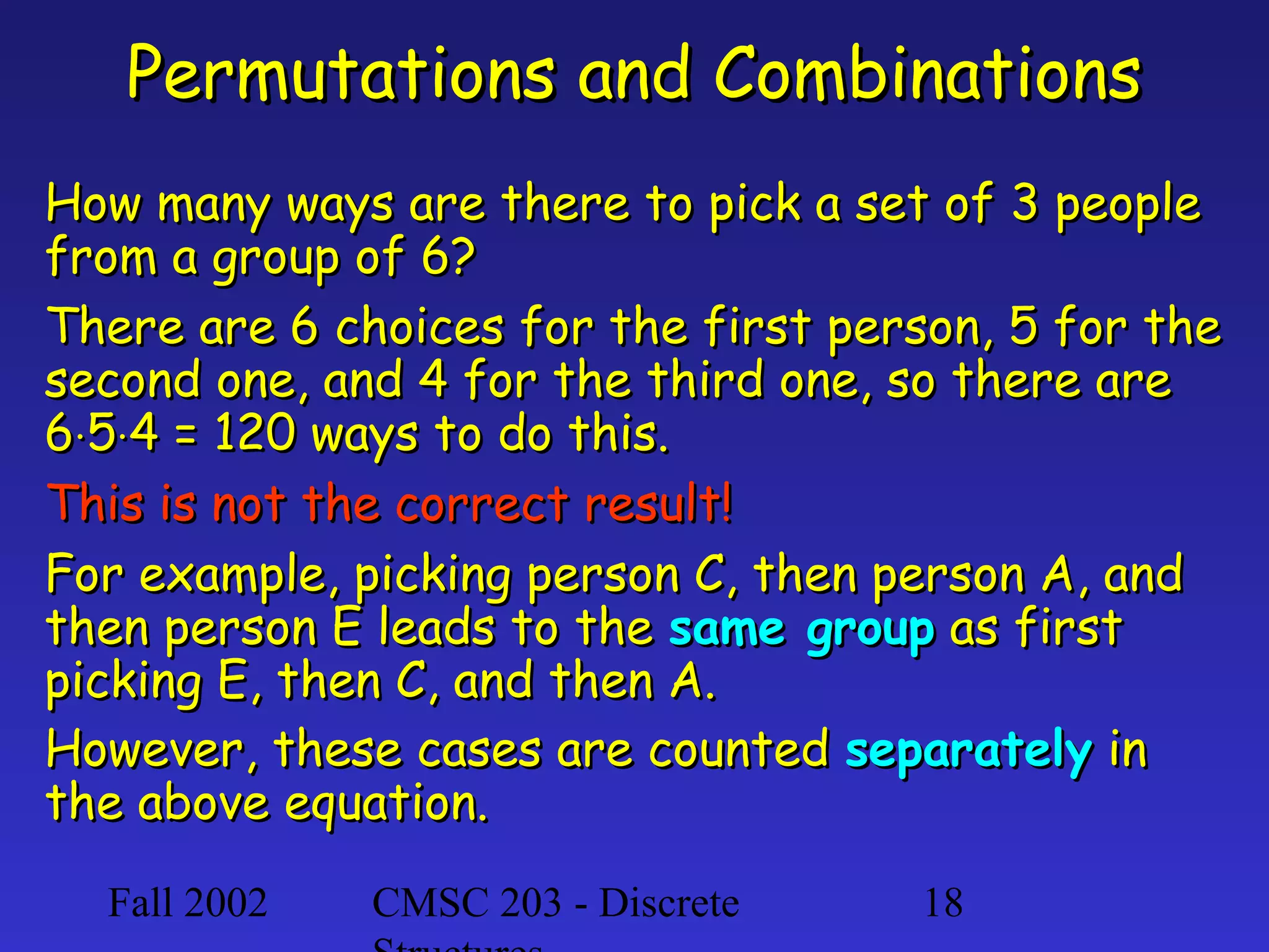 Discrete Mathematics Counting And Logic Relation Ppt 5358