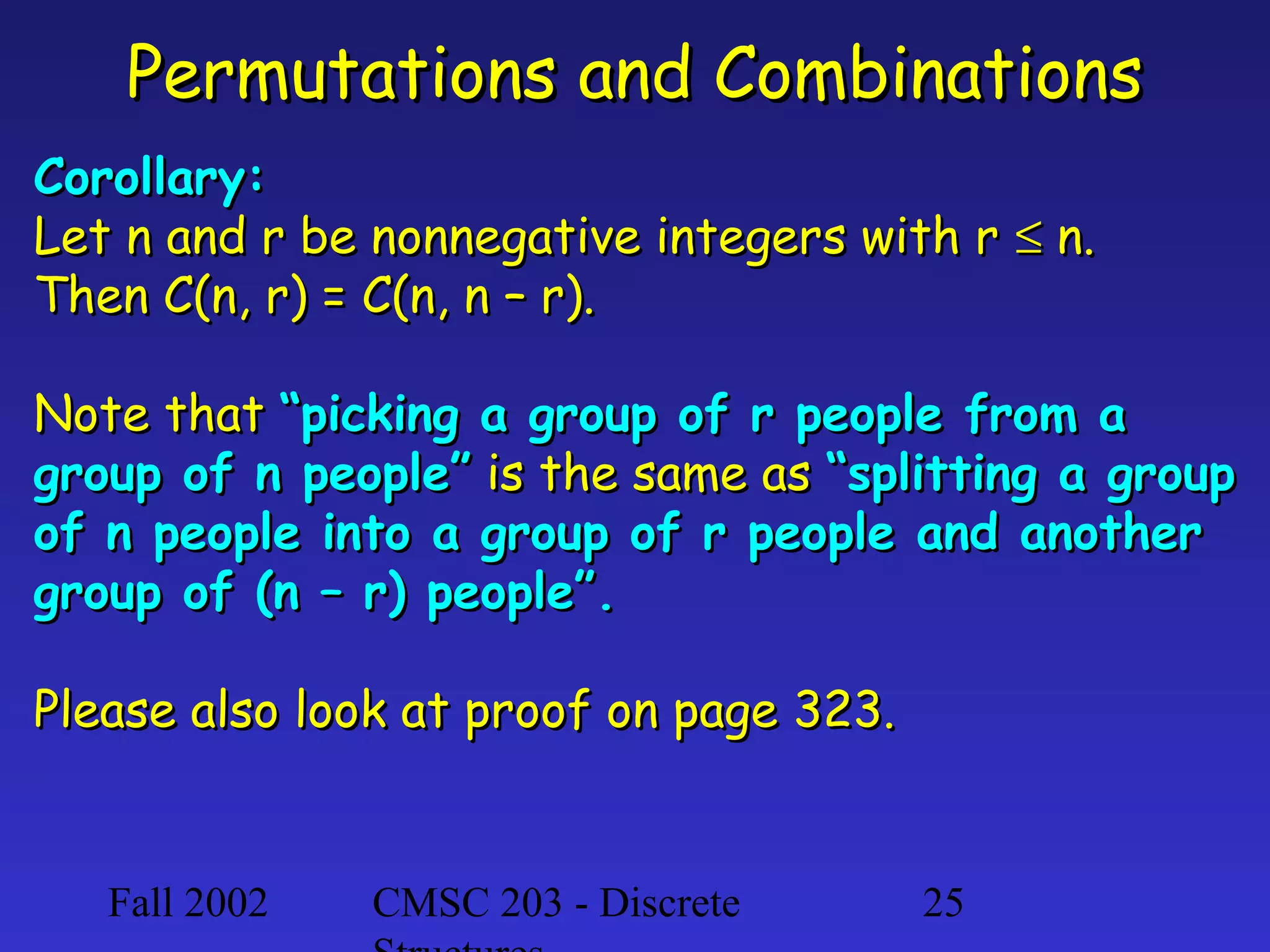 Discrete Mathematics Counting And Logic Relation Ppt
