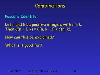 Discrete mathematics counting and logic relation | PPT