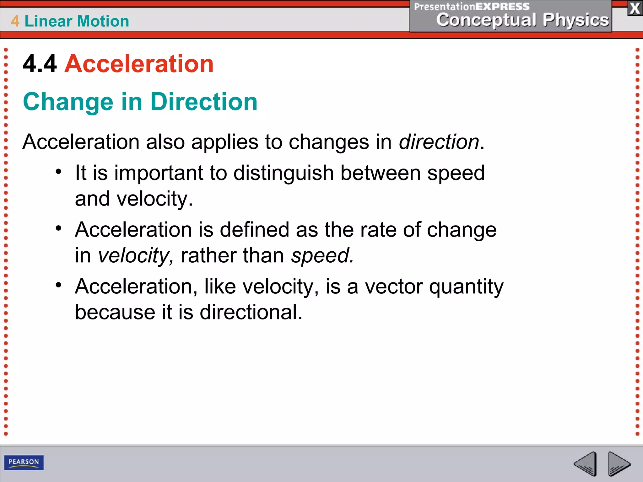 linear motion | PPT