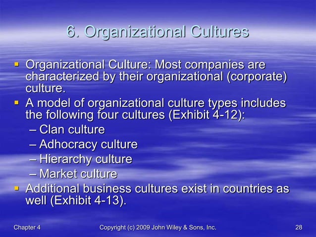 ch04. Cultural Issues & Buying Behavior | PPT
