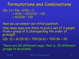 discrete mathematics counting for bachelor in information technology and computing | PPT