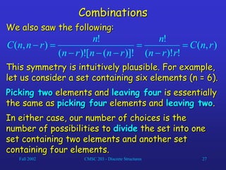 discrete mathematics counting for bachelor in information technology and computing | PPT