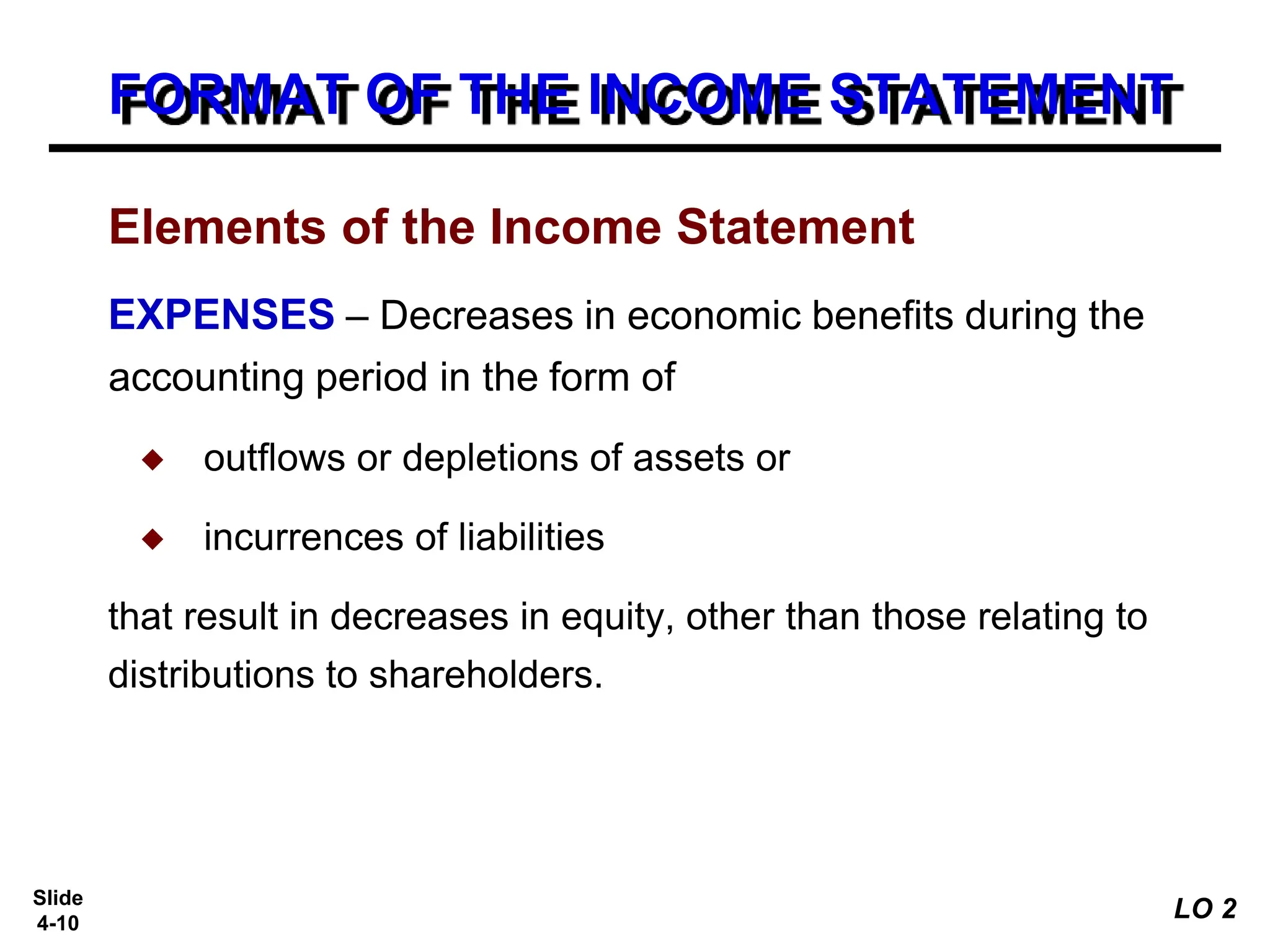 Income Statement and related information | PPTX