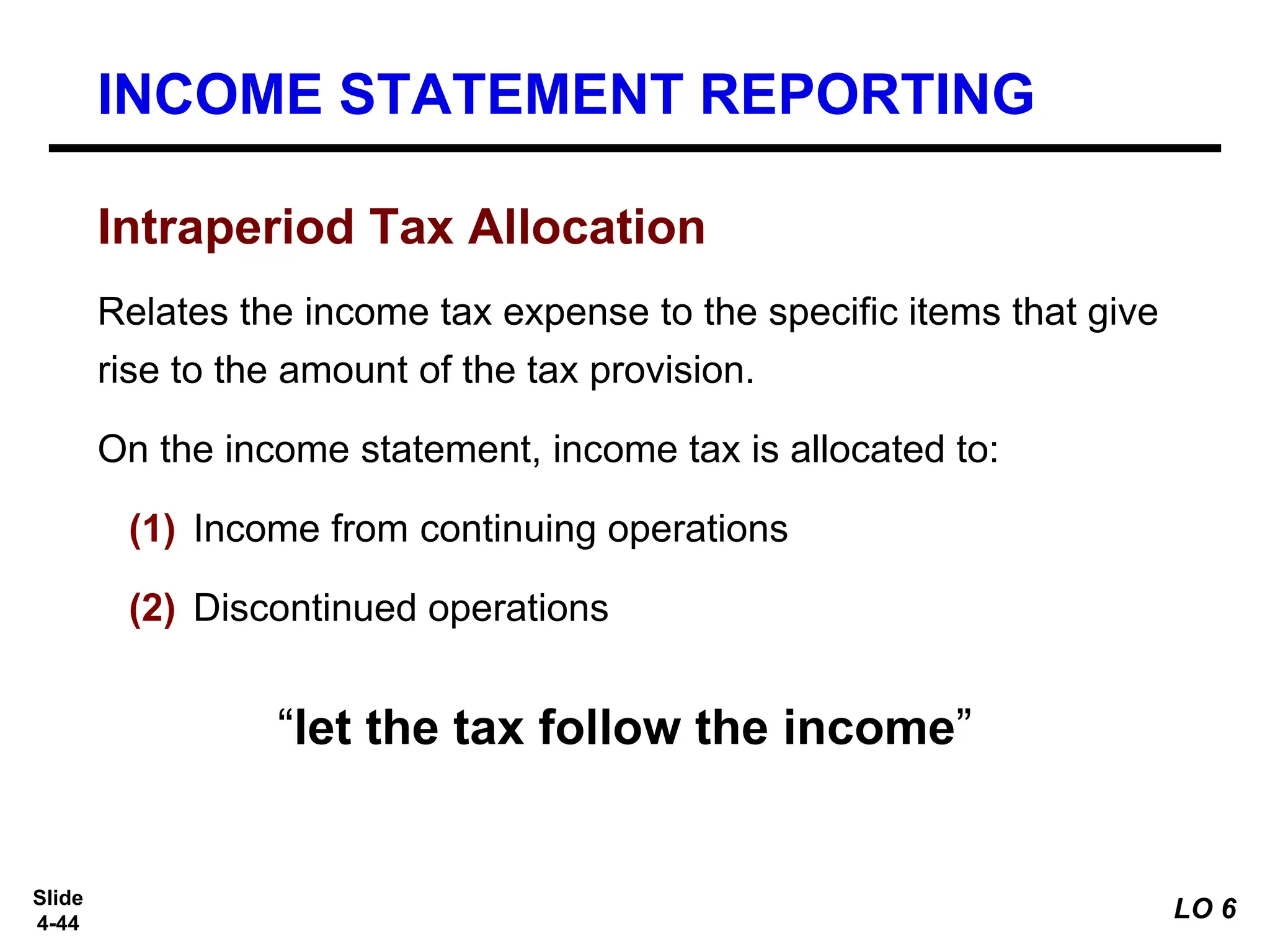 Income Statement and related information | PPTX